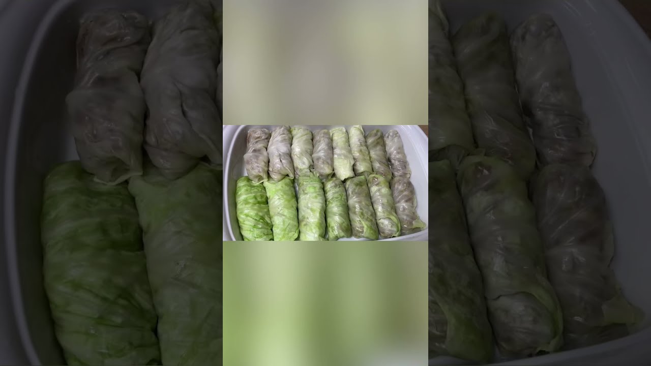 How To Make Cabbage Rolls Easy #shorts