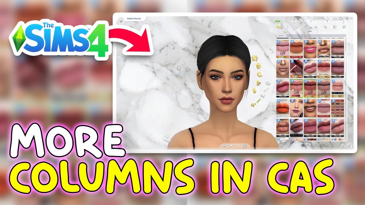 How To Download & Install More Columns In CAS Mod For Sims 4 | 2025