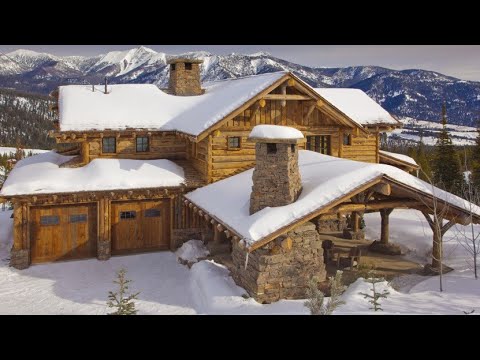 Luxurious Log Cabin In Big Sky Montana