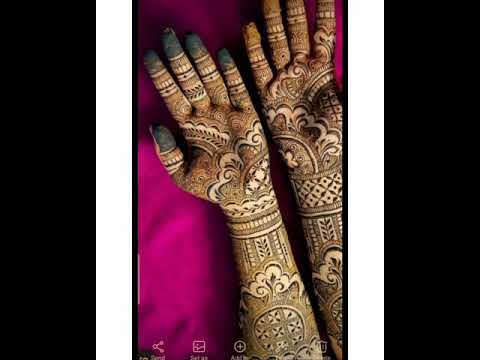Deepika Padukone mahendi design to 👰