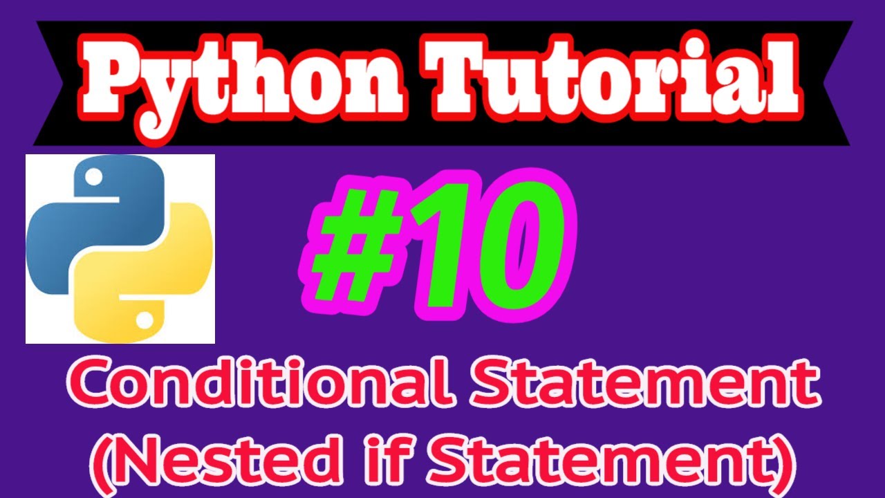 Python Tutorial in Hindi #10: Nested if statement in Python