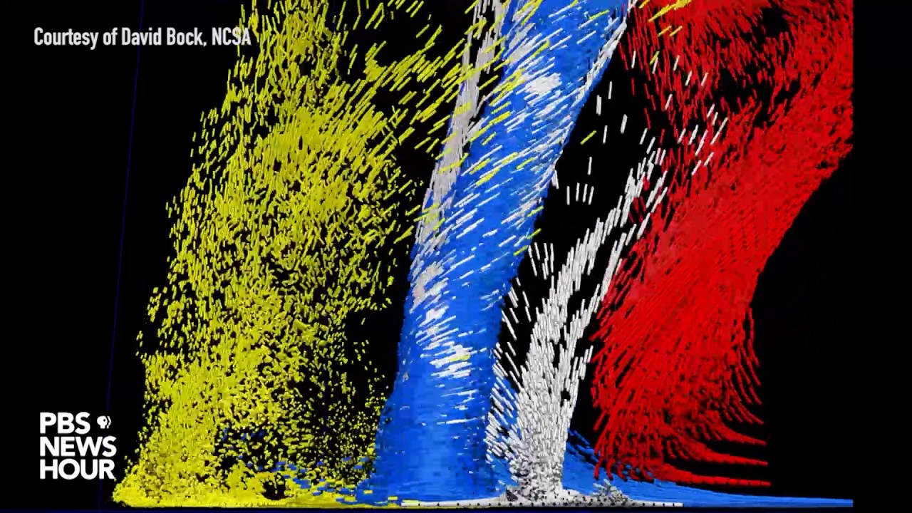Supercomputers dive into the hearts of nature’s worst tornadoes