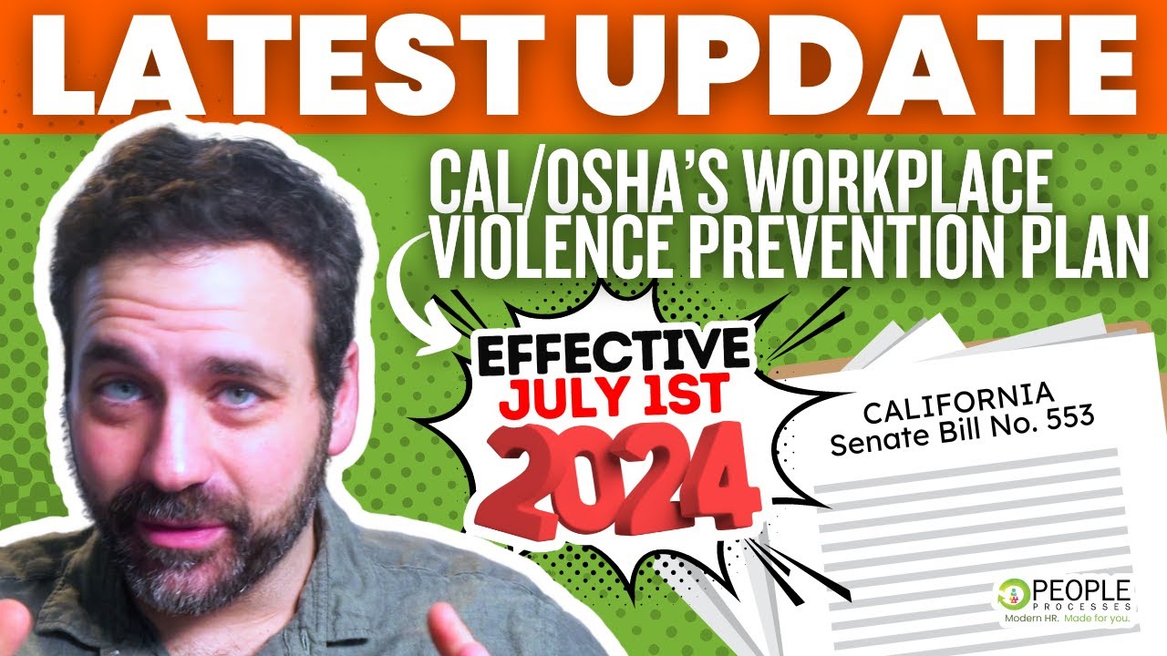 Cal/OSHA's New Workplace Violence Prevention Plan: What You Need to Know