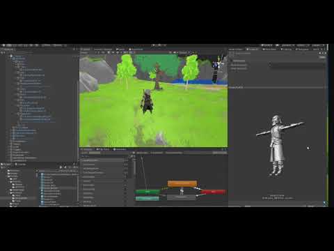 Combining skinned mesh using Mesh baker