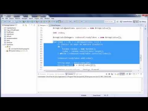 Learn JAVA Intermédiaire 47 TP Quiz Partie 5 8 Comment utiliser le débogueur d Eclipse - Mind Luster