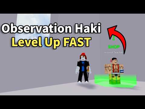 How to Level Up Observation Haki Fast Blox Fruits