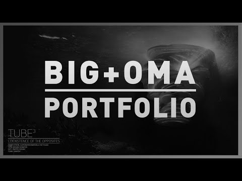 Architecture Portfolio that got me into BIG and OMA