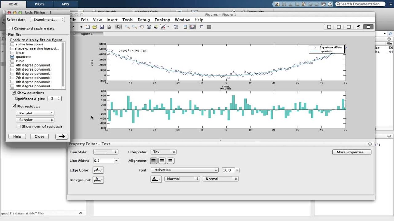 07 Basic curve fitting