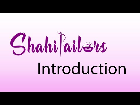 Shahi Tailors Introduction in Hindi