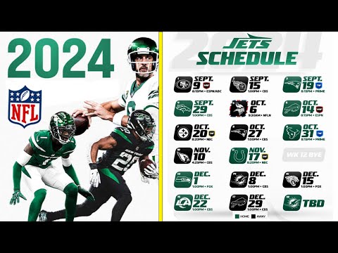 2024-25 New York Jets Football Game Schedule