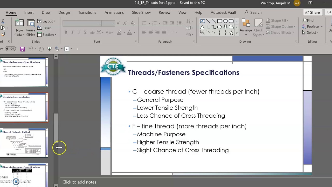 Threads Part 2 PowerPoint Video