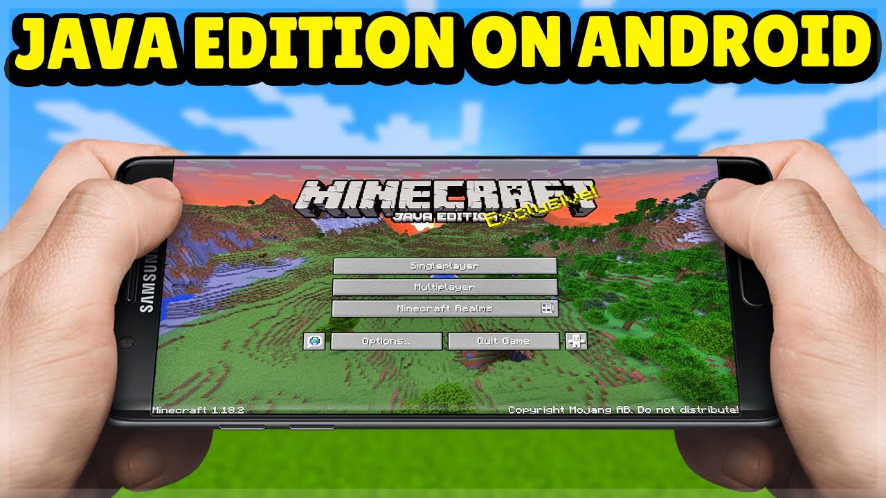 How you can play Minecraft Java Edition PC on ANY Android Tablet or Phone tutorial (2022 Download)