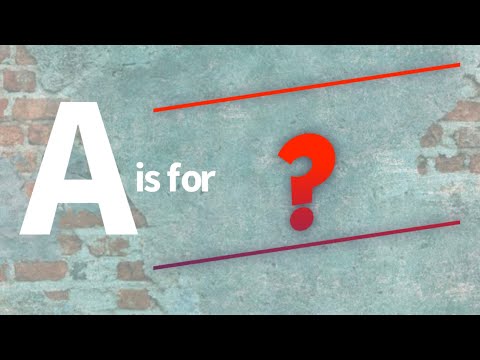 What words start with the letter A? - Preschool video