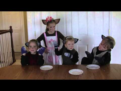 Three Little Kittens - Story and Nursery Rhyme - AMAZING! SO CUTE!!