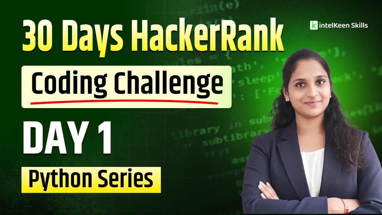 30 Days of Python Coding – Day 1 | Variables & Data Types (HackerRank)