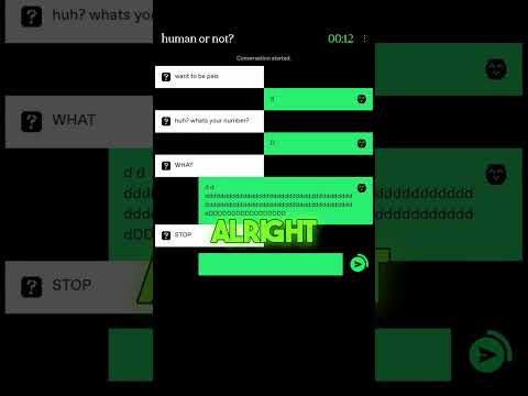 I use D to AI! HUMAN OR AI? Human or not