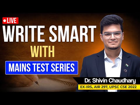 Launching Write Smart with Mains Test Series | UPSC Mains 2025/26