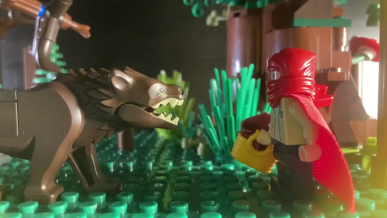 Wolf W. Wolf Encounter (Hoodwinked) Complete Lego Stop Motion