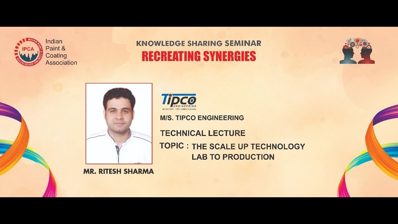 Presentation on Scale-Up Technology Lab to Production - Tipco Engineering