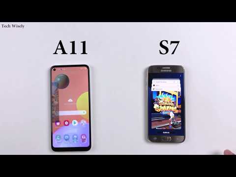 SAMSUNG A11 vs S7 | Speed Test
