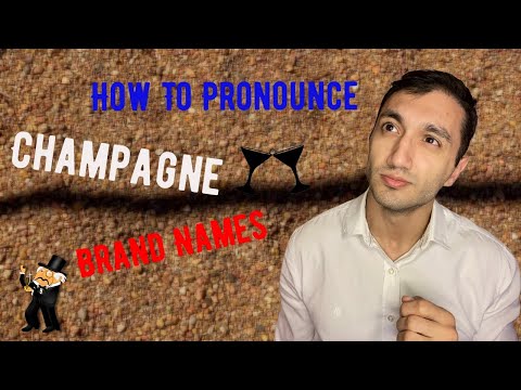 How to pronounce champagne brand names | Pronunciation | Champagne Brands