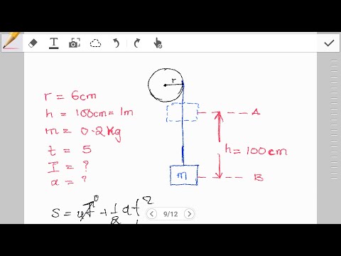Moment of Inertia of a wheel