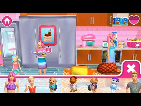 Barbie Dreamhouse Adventures - Barbie & Friends Design, Cook, Party - DIY Games For Girls - P8