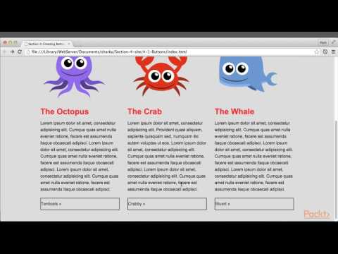 Learn Mastering CSS Second Edition Creating Buttons with Modular CSS | packtpub com - Mind Luster