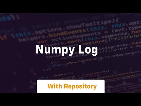 numpy log