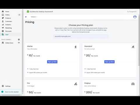 Shopify - Quickbooks Desktop AutomatoR