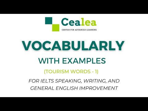 Learn English Words and their meaning, synonyms, antonyms, and example sentences. Tourism words 1.