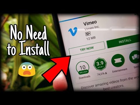 Use any APP without installing on your ANDROID Device - Play Store Hidden Features.