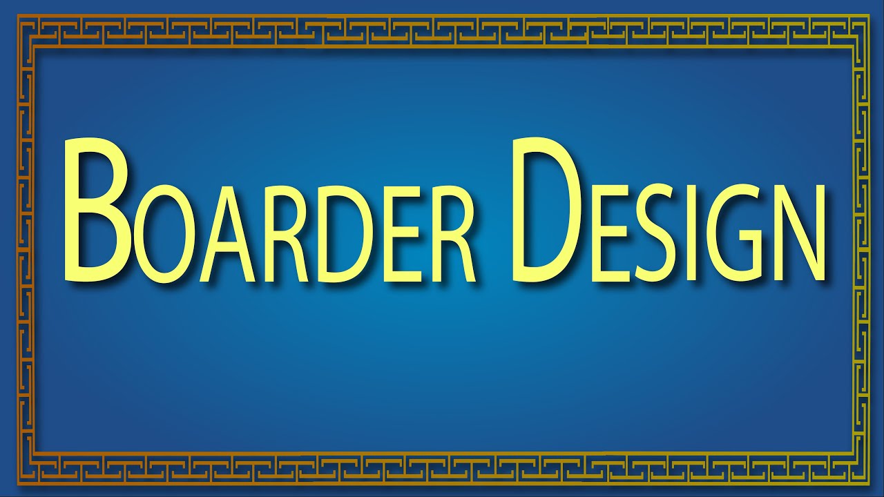 Adobe Illustrator Tutorial - How to Design Vintage Border Elements