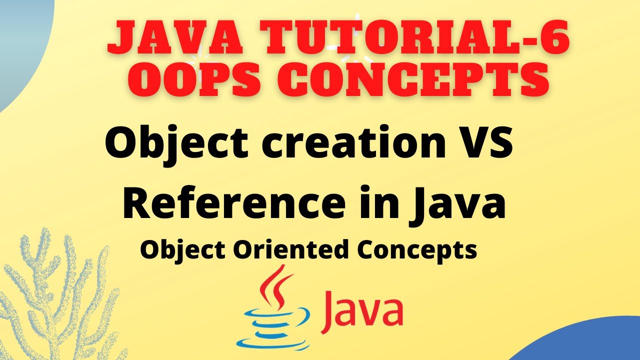 Difference between object and reference in JAVA || Object creation in Java || Object reference Java
