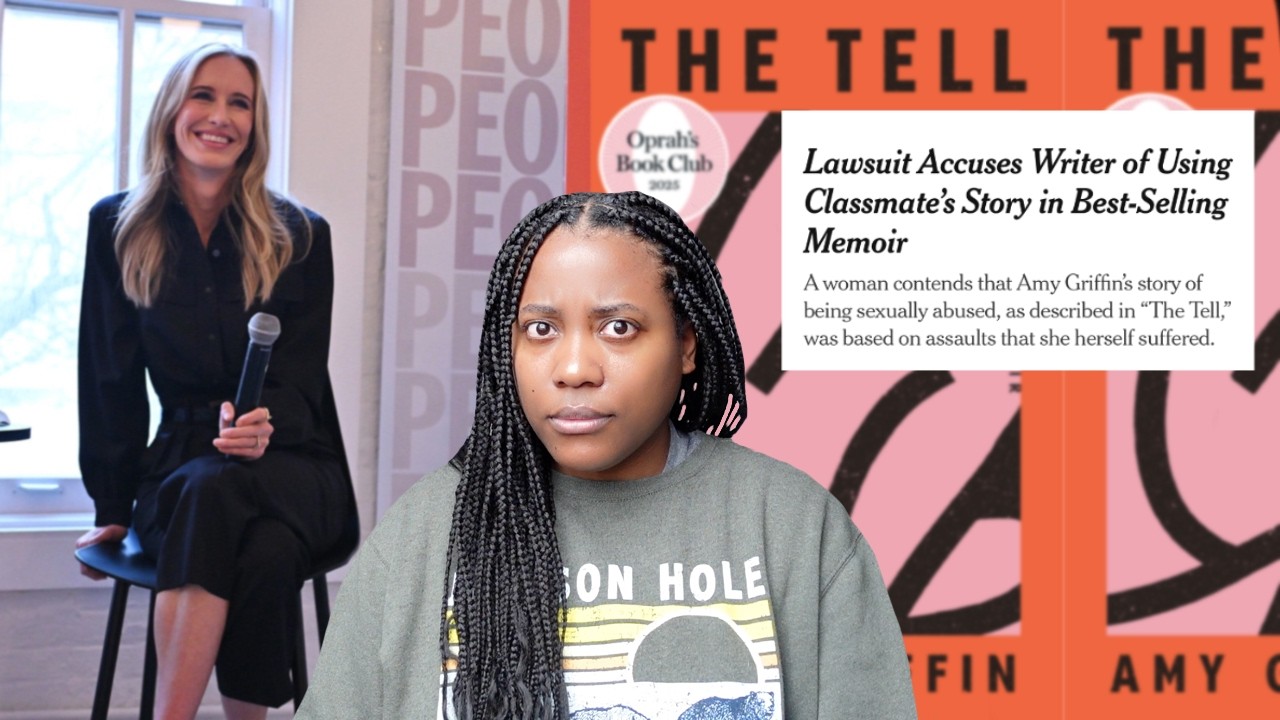 BOOK COMMUNITEA: THE TELL, A MEMOIR, AND NOW, A LAWSUIT. WHAT'S GOING ON?