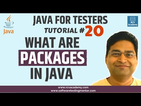 Learn Java for Testers 20 What are Packages in Java | With Examples ...