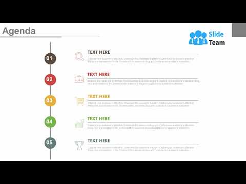 Vertical Timeline For Business Agenda And Growth Powerpoint Slides