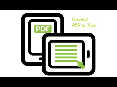 How to convert PDF to Text Online Free Method