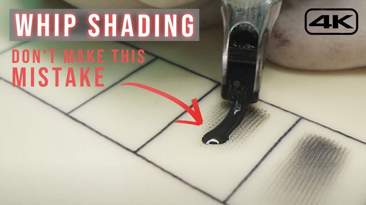 WHIP SHADING - Tattoo Shading Techniques for Beginners