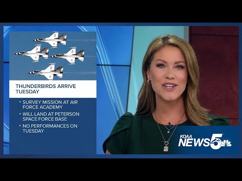 Thunderbirds Touch Down! Air Force Academy Graduation Week Schedule & Updates
