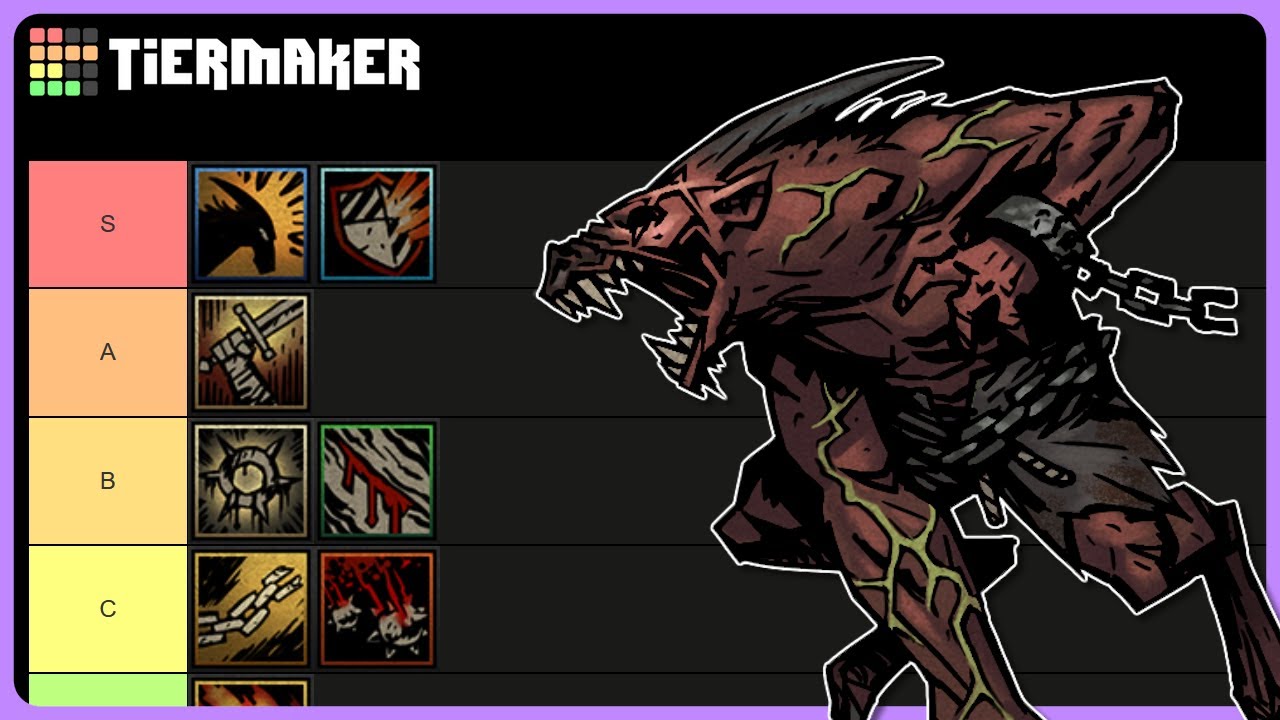 Skill Tier List in 2024 1/3 | Darkest Dungeon