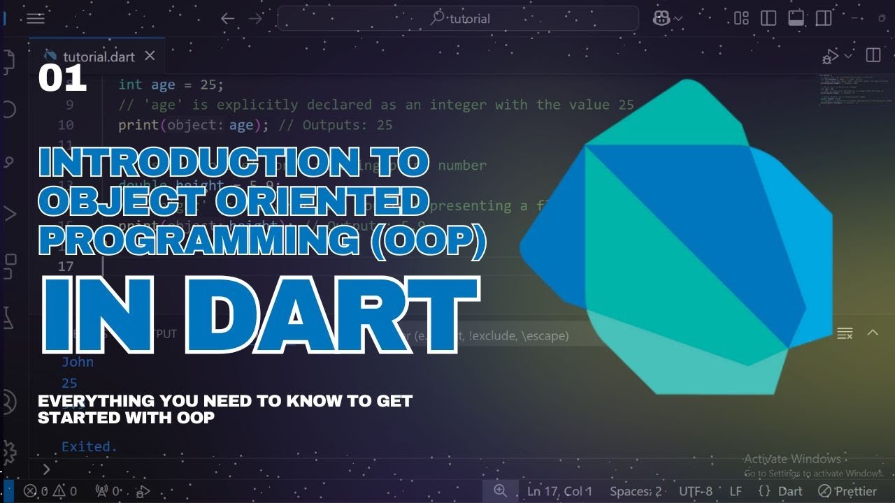 Master Object-Oriented Programming (OOP) in Dart!