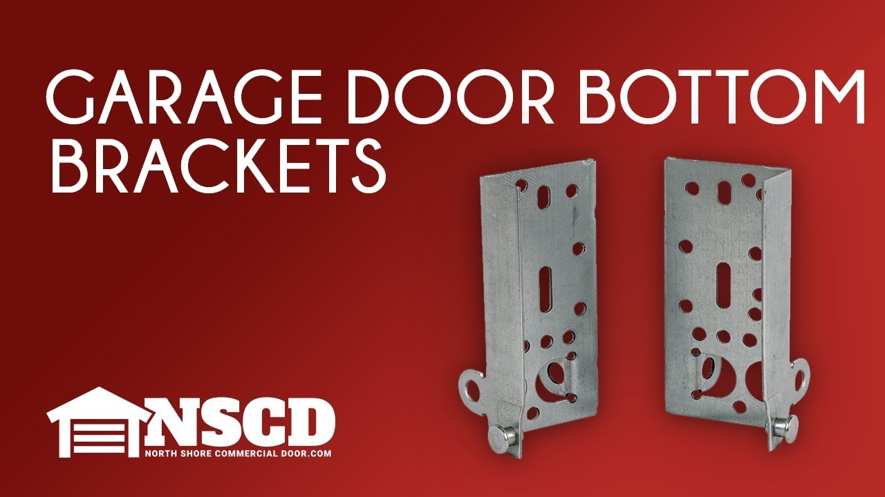 Garage Door Bottom Brackets by Action Direct
