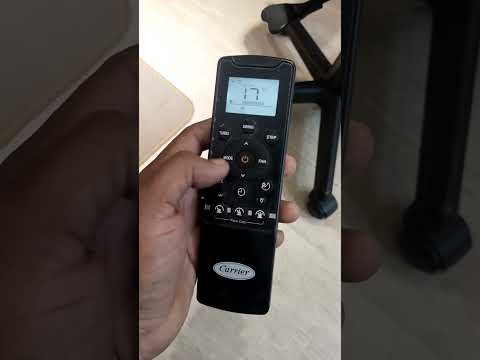 Carrier ac remote function