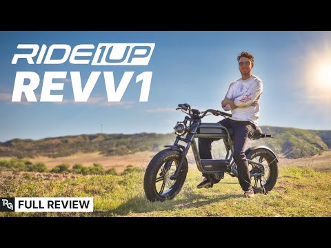Revv 1 Moped-Style Electric Bike | Ride1Up Ebikes