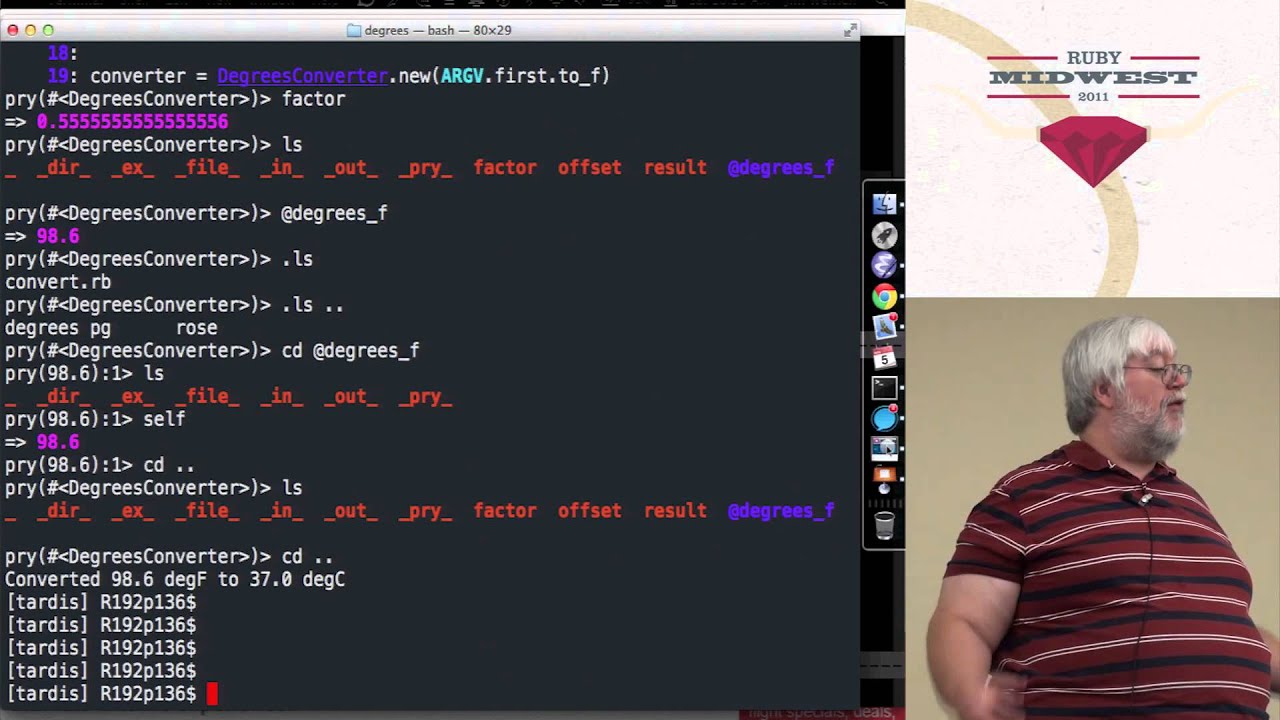 Ruby Midwest 2011 - Mastering the Ruby Debugger