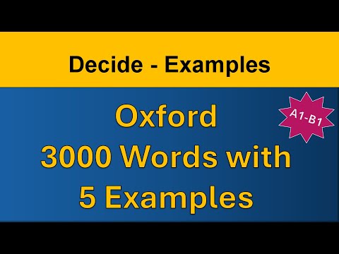 Decide - Examples