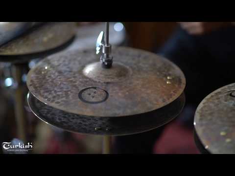 Turkish Cymbals, Jarrod Cagwin Signature Soundscape Series, Snake Hi-hats Playing