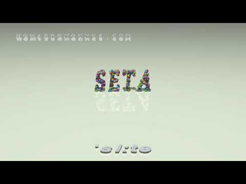 seta - pronunciation + Examples in sentences and phrases