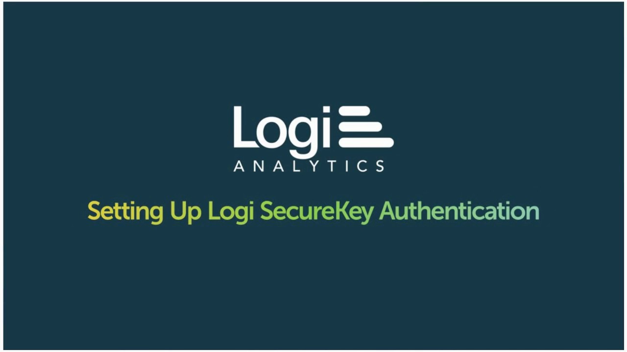 Set Up SecureKey Authentication [Tutorial] | Embedded Analytics Software